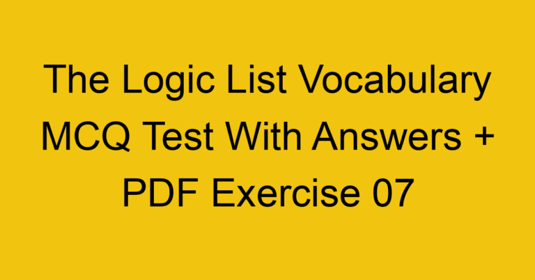 Short Advanced Reading Comprehension Test 29 With MCQs and Answers