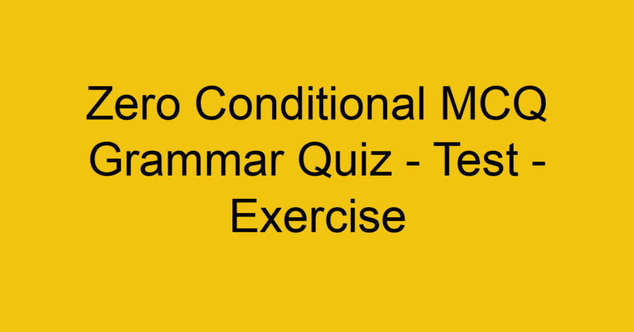 Would Like vs Would Like To MCQ Grammar Quiz - Test - Exercise